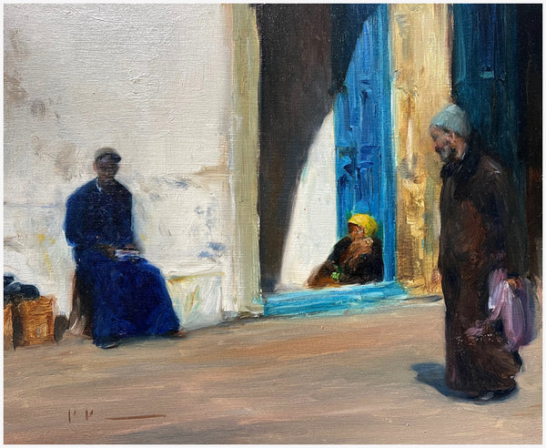 Paul Kelly | Artist | Original Painting | Moroccan Street – The Irish ...