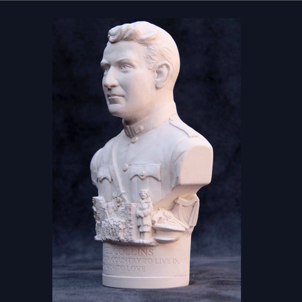 Michael Collins | Bust | Plaster cast figurine | Ireland – The Irish ...